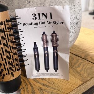 Accessories | 3in1 Rotating Hot Air Styler | Poshmark